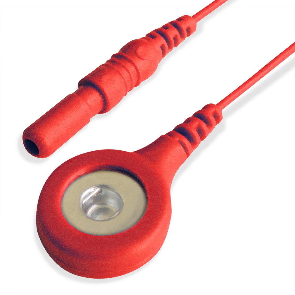 Electrode Light Snap 26" Red TP 1ea - Compumedics NeuroMedical Supplies ...