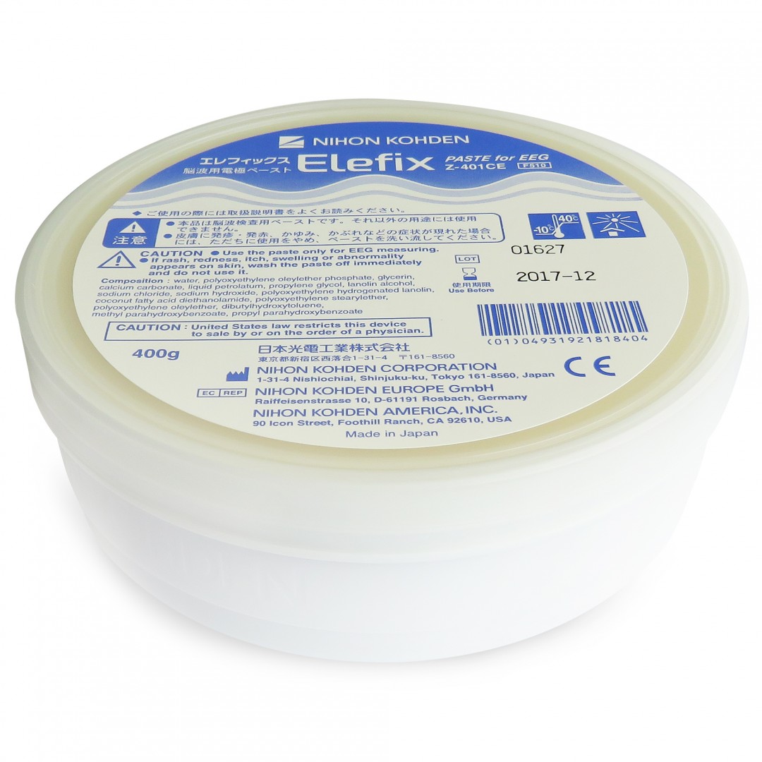 Elefix V Electrolyte Paste 400g Jar - Compumedics NeuroMedical Supplies ...